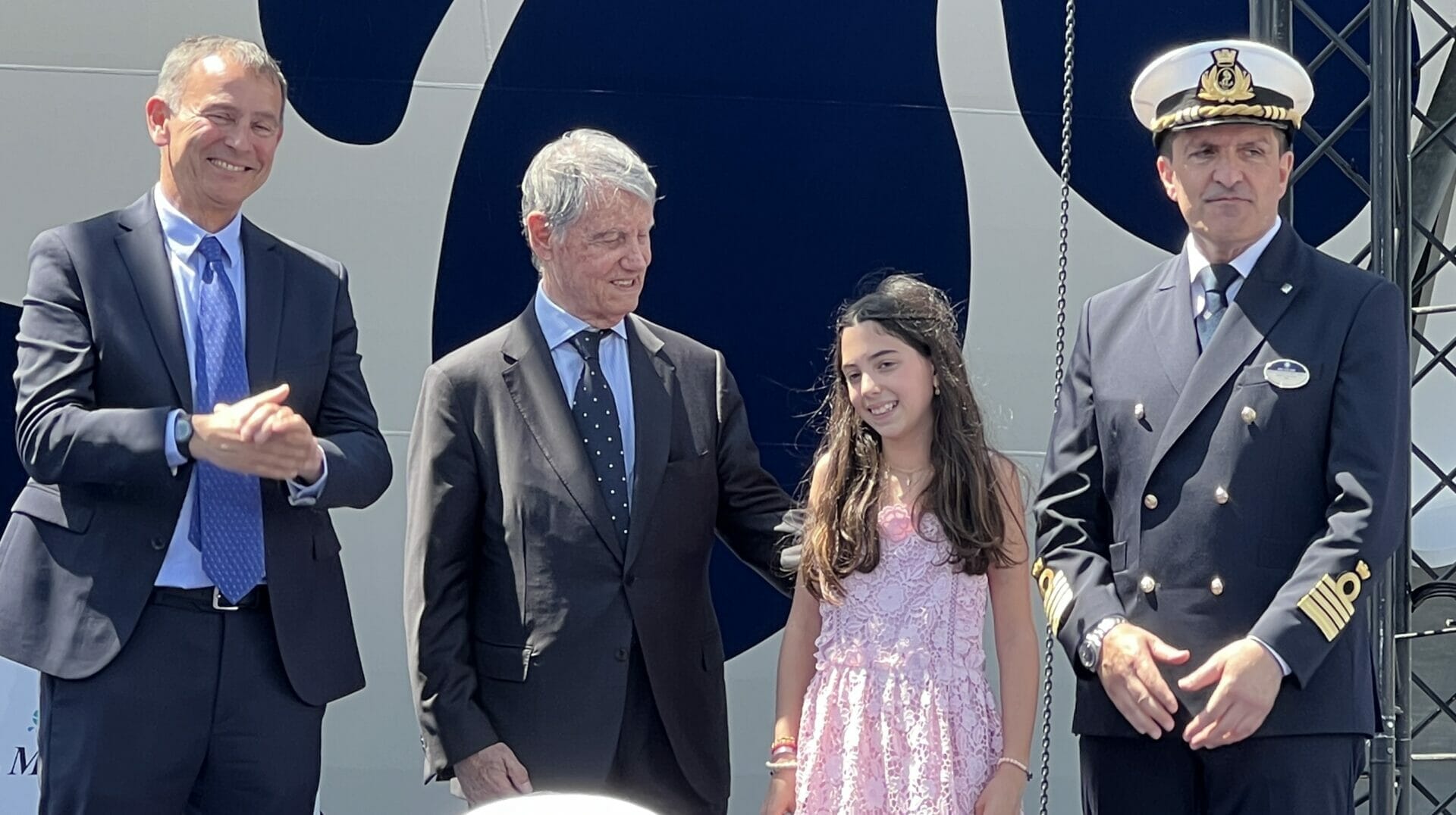 Msc prende in mano Euribia. La madrina è Maya Aponte | L'Agenzia di ...